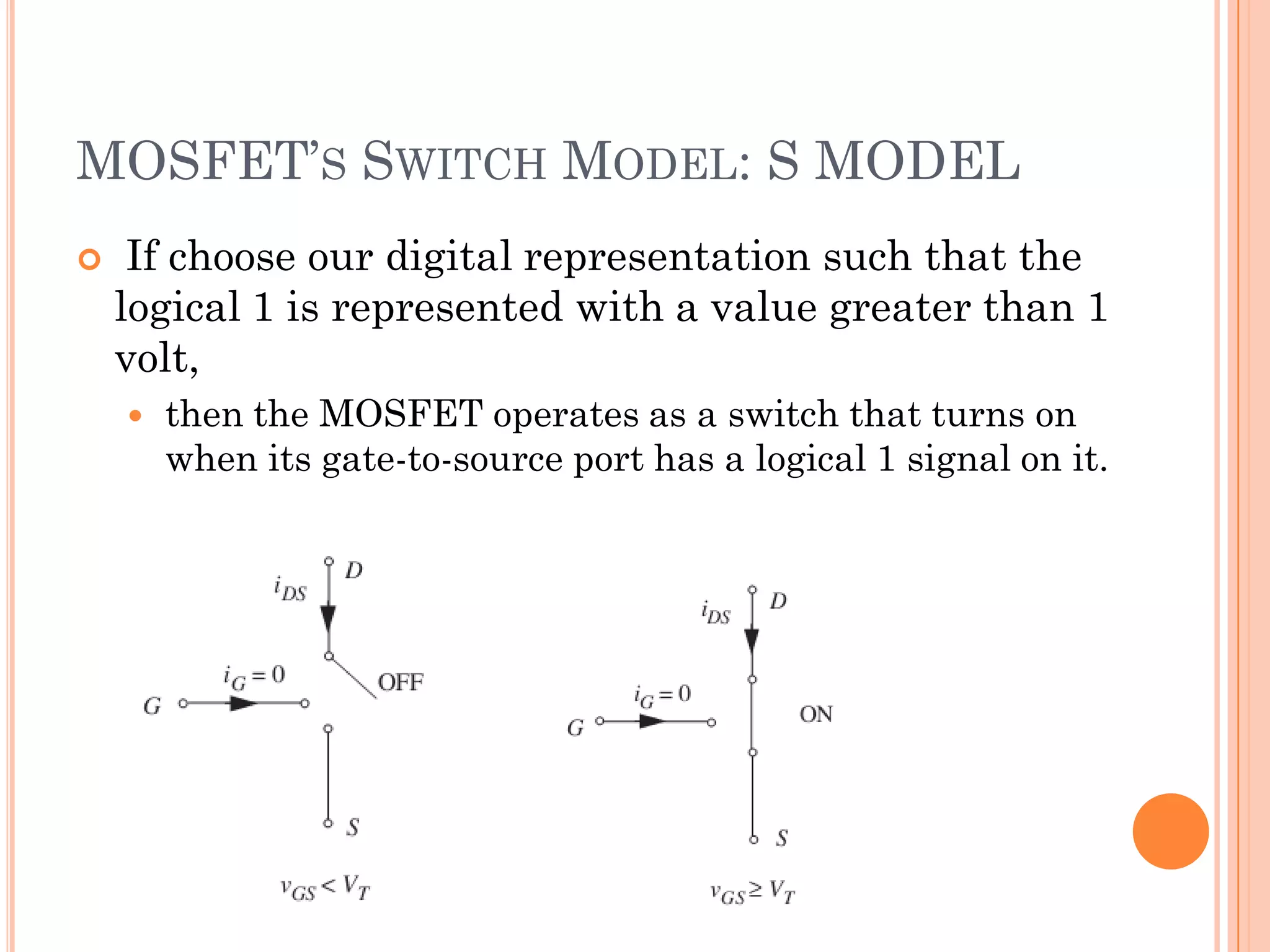 metal oxide semiconductor field effect transistor (Mosfet) | PDF