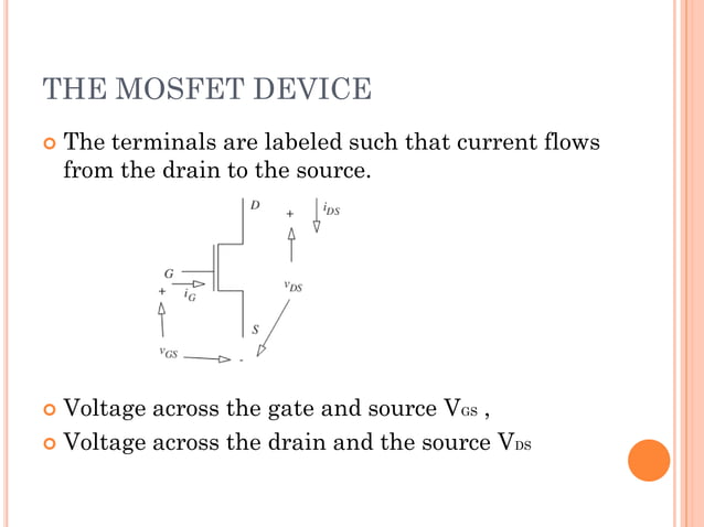 metal oxide semiconductor field effect transistor (Mosfet) | PDF