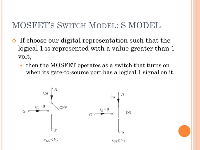 metal oxide semiconductor field effect transistor (Mosfet) | PDF