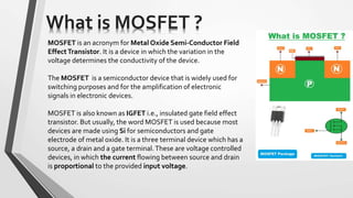 Mosfet | PPTX