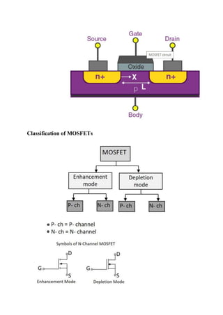 MOSFET.docx power electronics | PDF