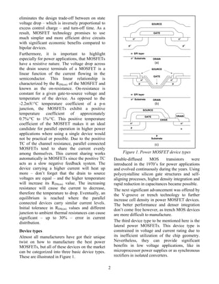 Mosfet must-read-2-slup169 | PDF