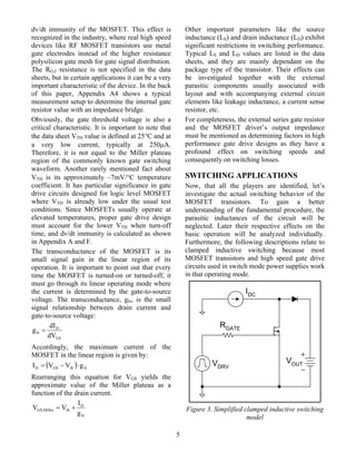Mosfet must-read-2-slup169 | PDF