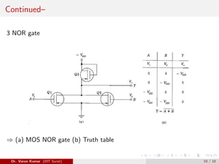 Depletion MOSFET and Digital MOSFET Circuits | PDF