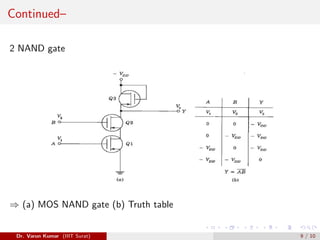 Depletion MOSFET and Digital MOSFET Circuits | PDF