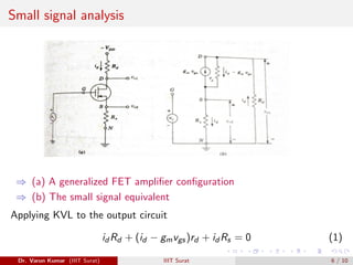 CMOS, FET Amplifier | PDF | Consumer Electronics | Technology & Computing