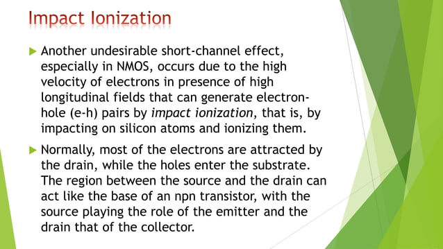 Short Channel Effect In MOSFET | PPTX