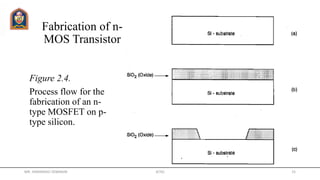 MOSFET fabrication 12 | PPTX
