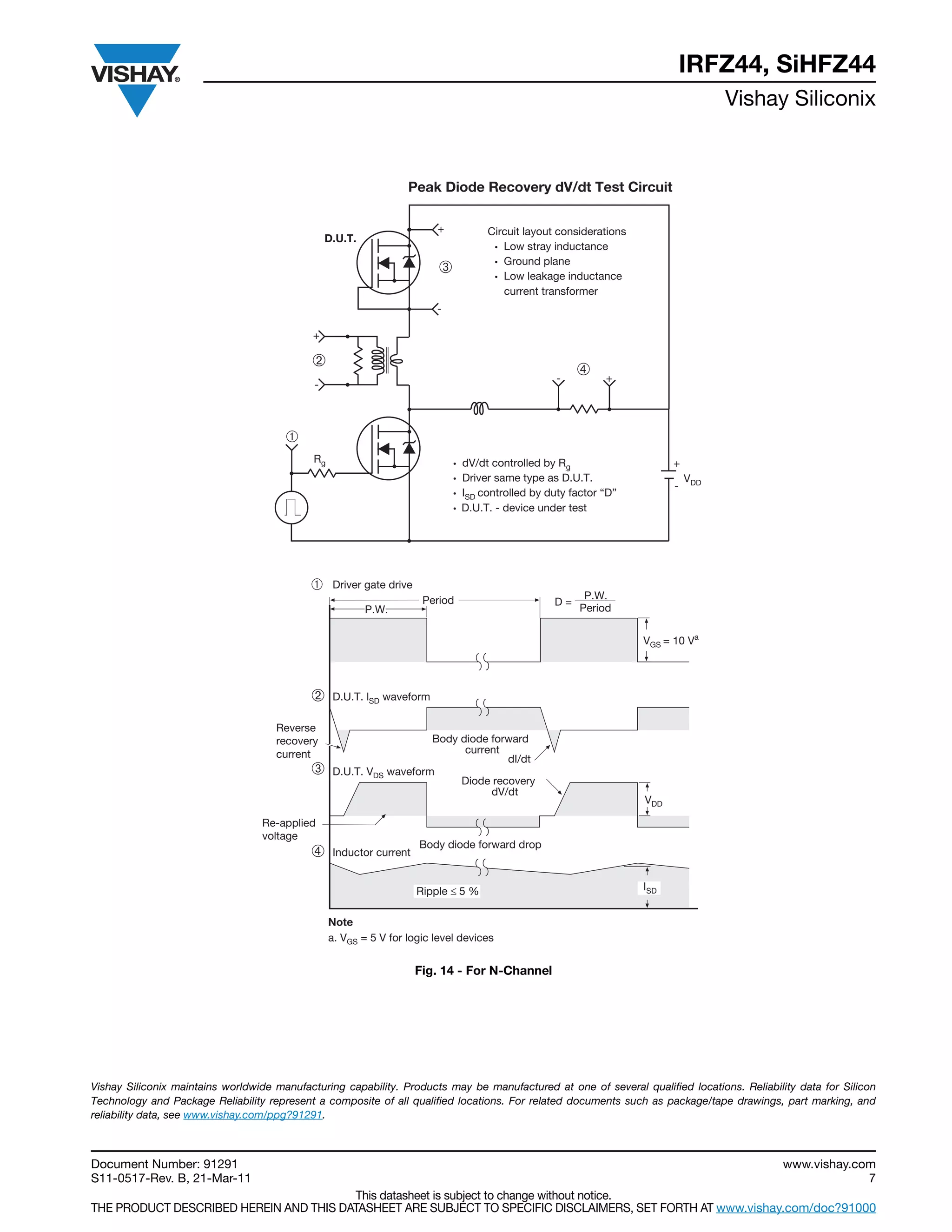 Mosfet irfz44 | PDF