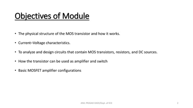 MOSFET: Device structure, Operation with I-V Characteristics.pdf