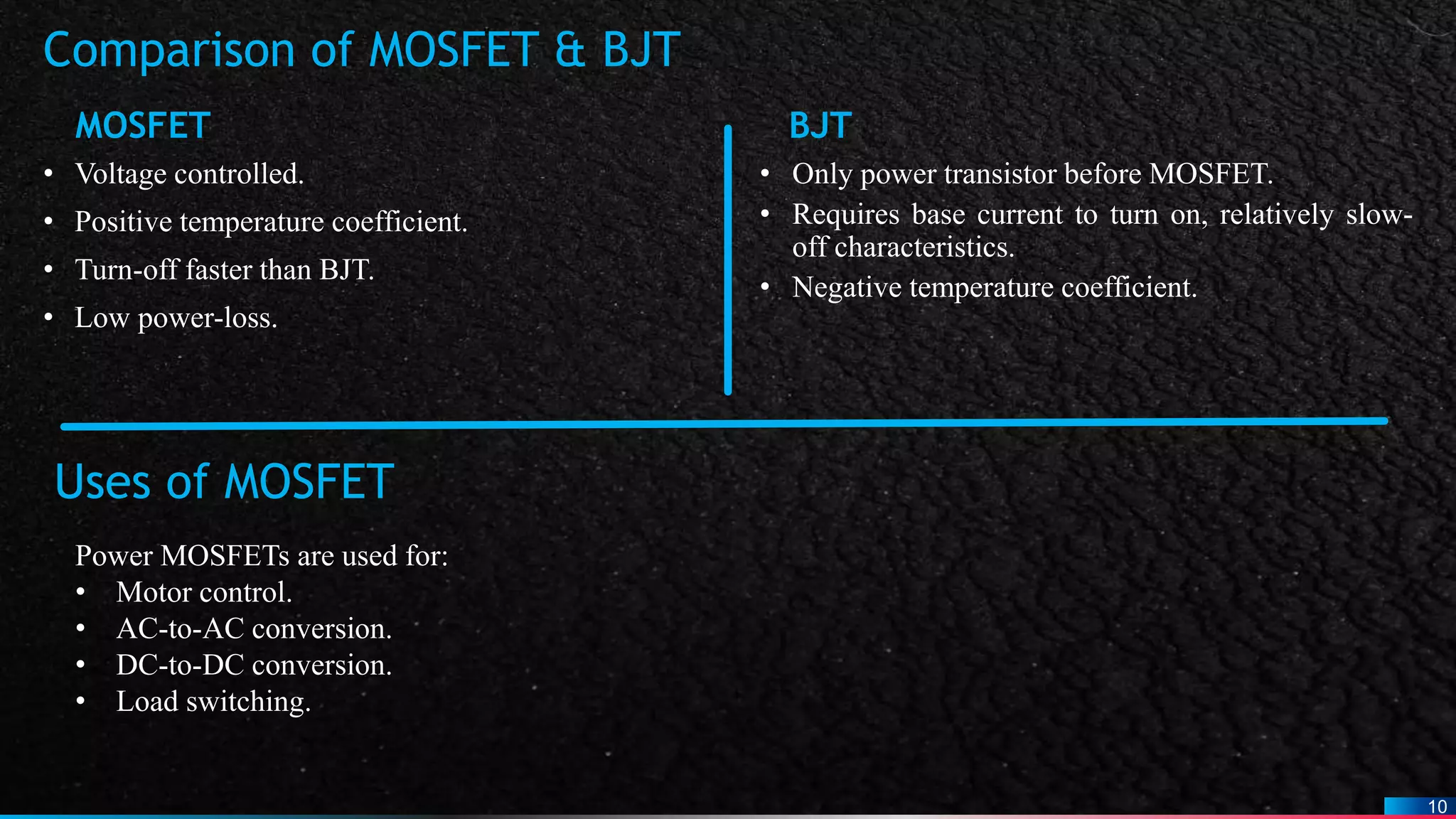 MOSFET presentation EDC.pptx