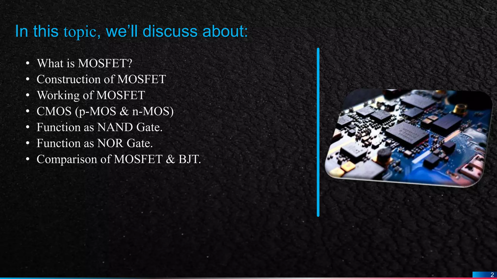 MOSFET presentation EDC.pptx