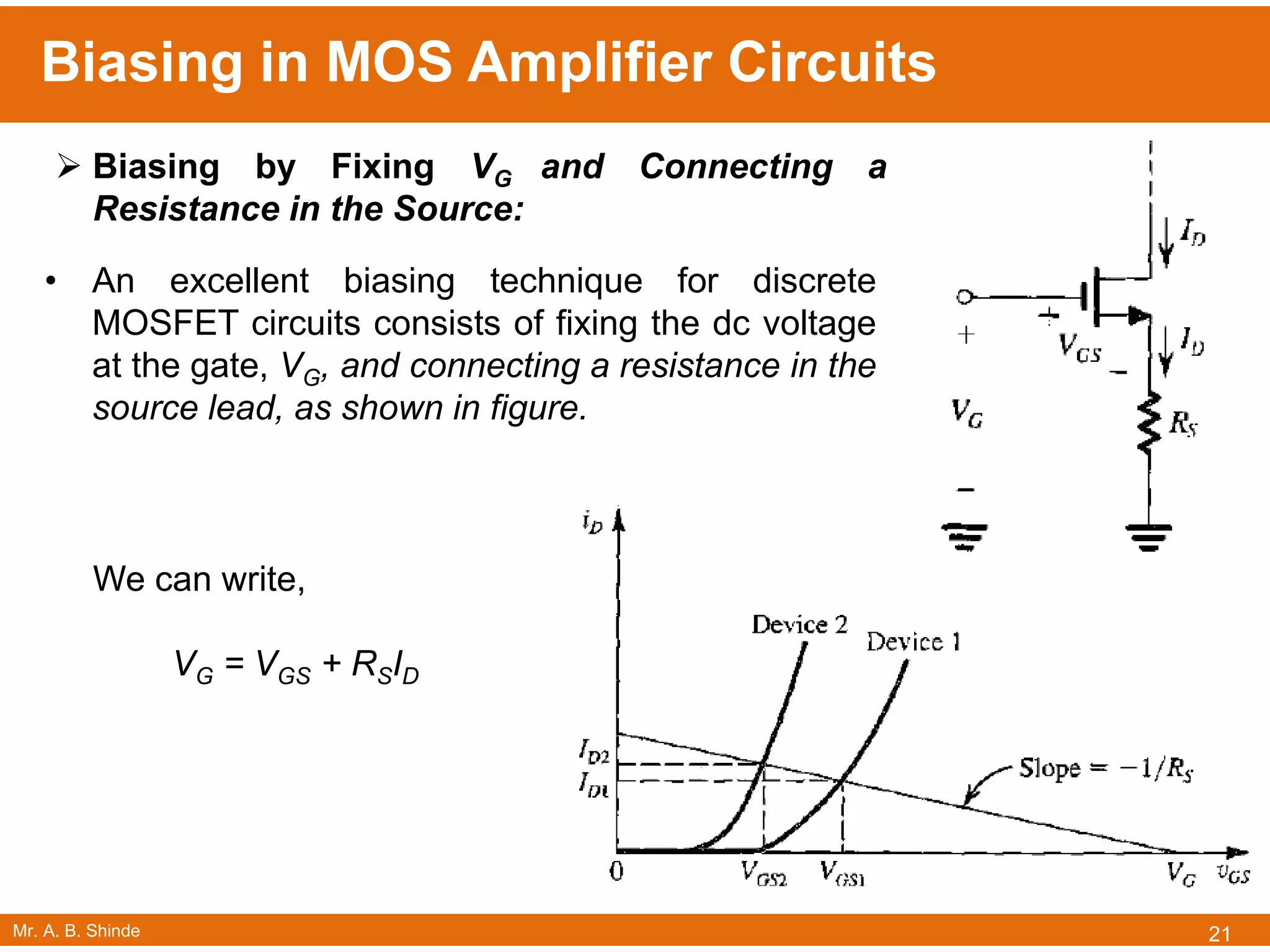 MOSFETs | PPSX