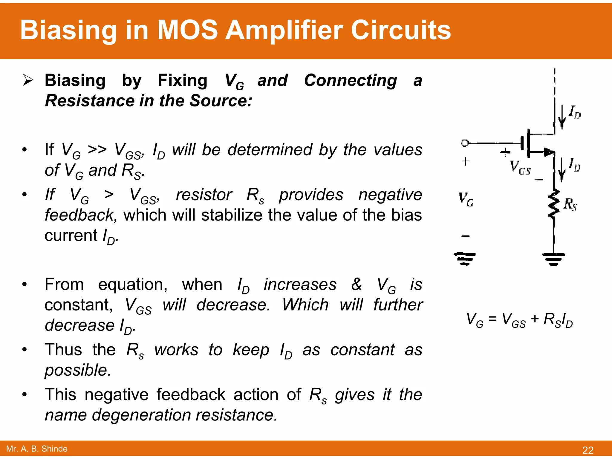 MOSFETs | PPSX