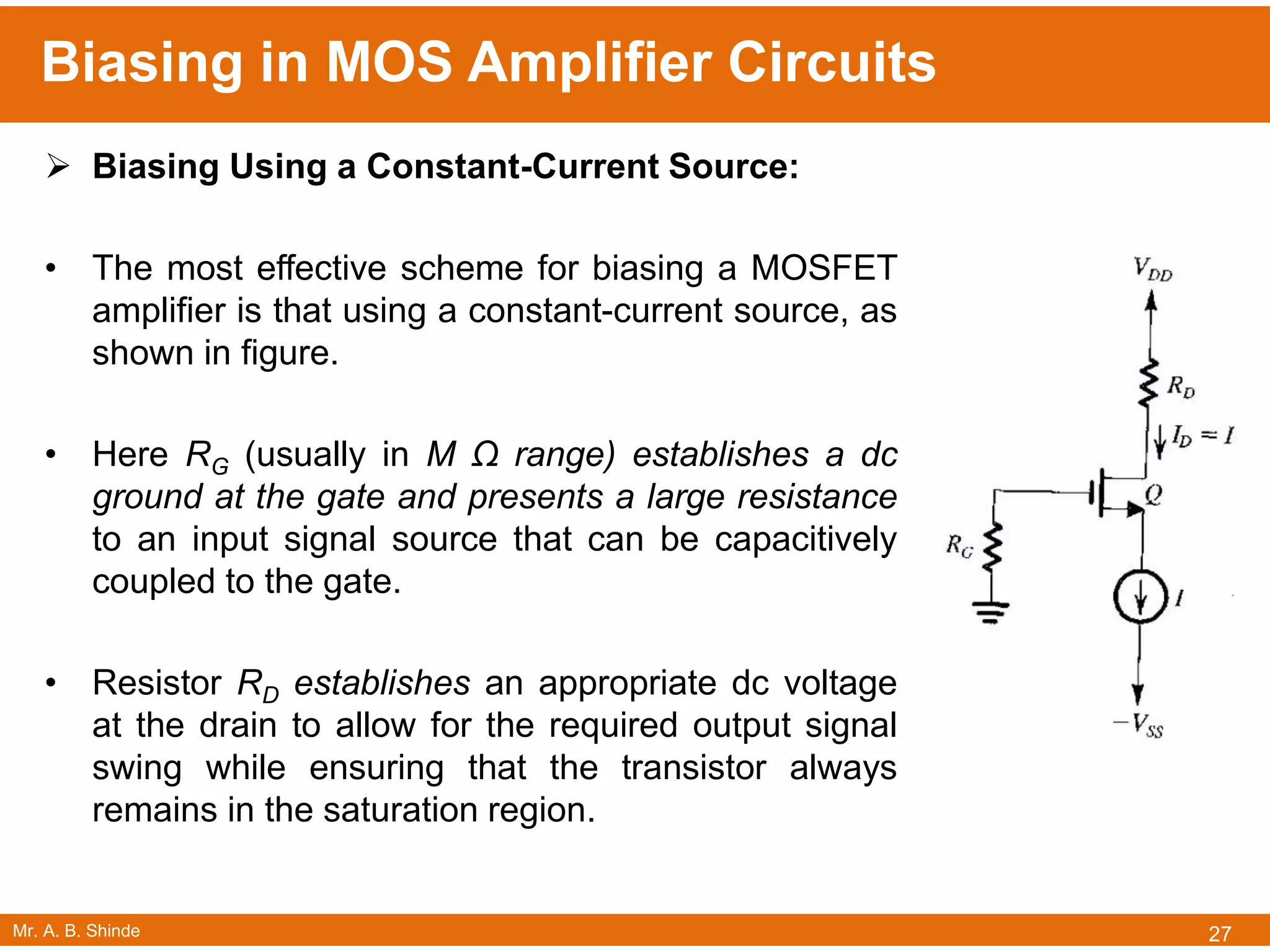 MOSFETs | PPSX
