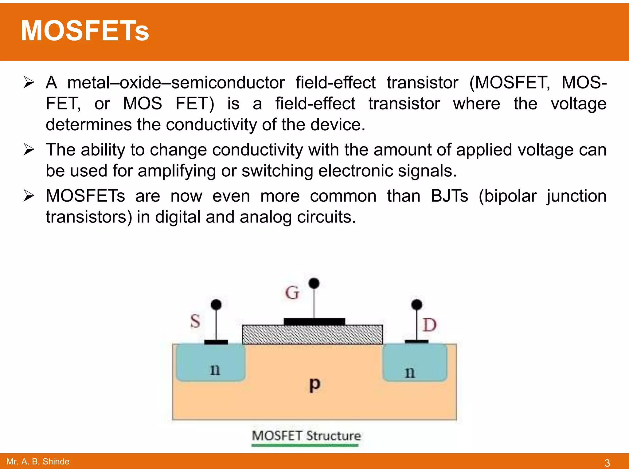 MOSFETs | PPSX