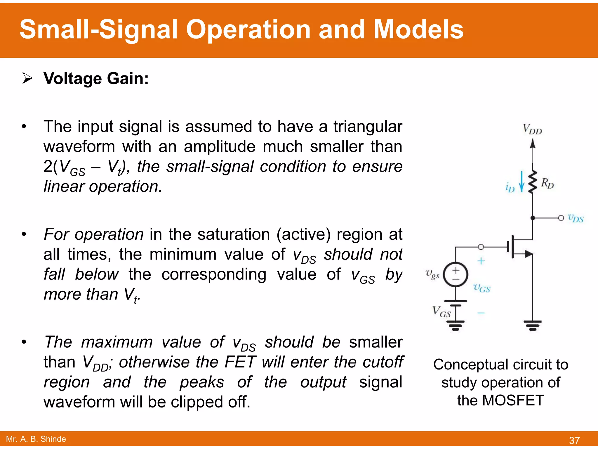 MOSFETs | PPSX