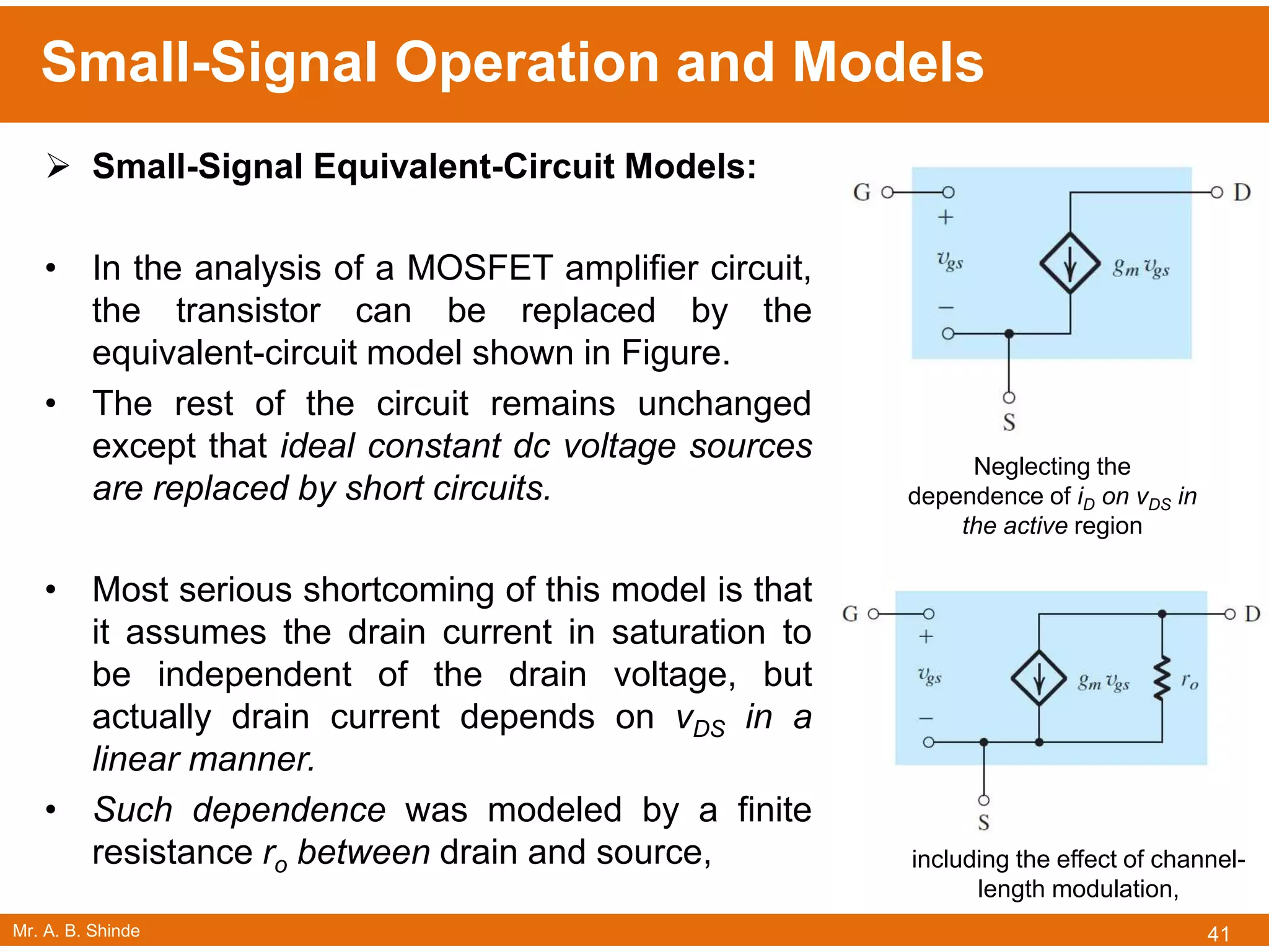 MOSFETs | PPSX