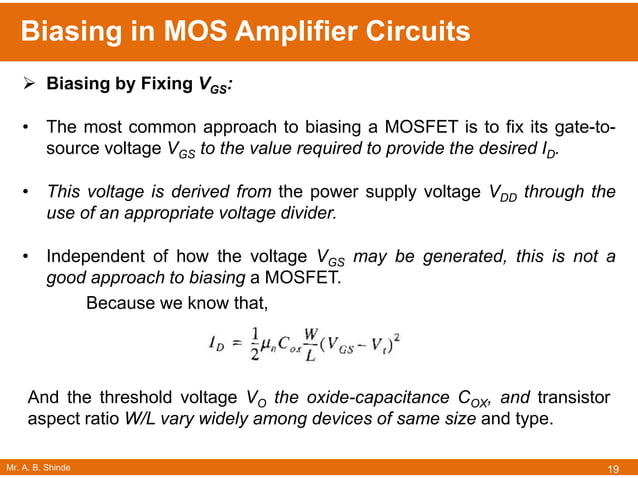 MOSFETs | PPSX