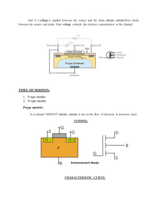 Mosfets | DOCX | Consumer Electronics | Technology & Computing