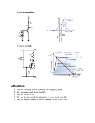 Mosfets | DOCX | Consumer Electronics | Technology & Computing