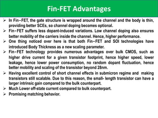 MOSFET, SOI-FET and FIN-FET-ABU SYED KUET | PPTX
