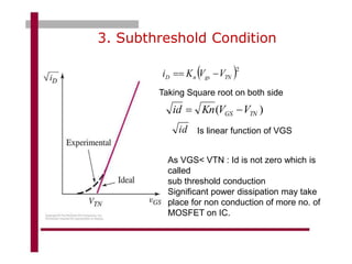 Mosfet unit 2 | PPT