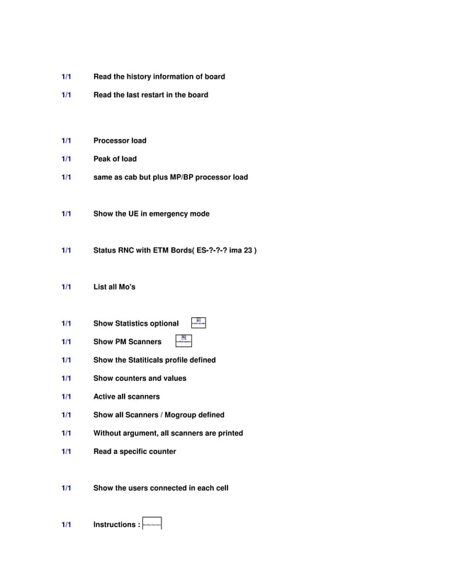 Useful Moshell Commands Pdf 