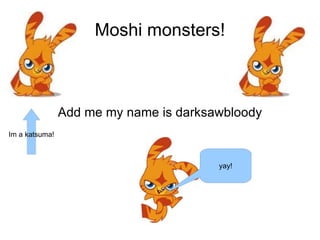 Moshi monsters | ODP