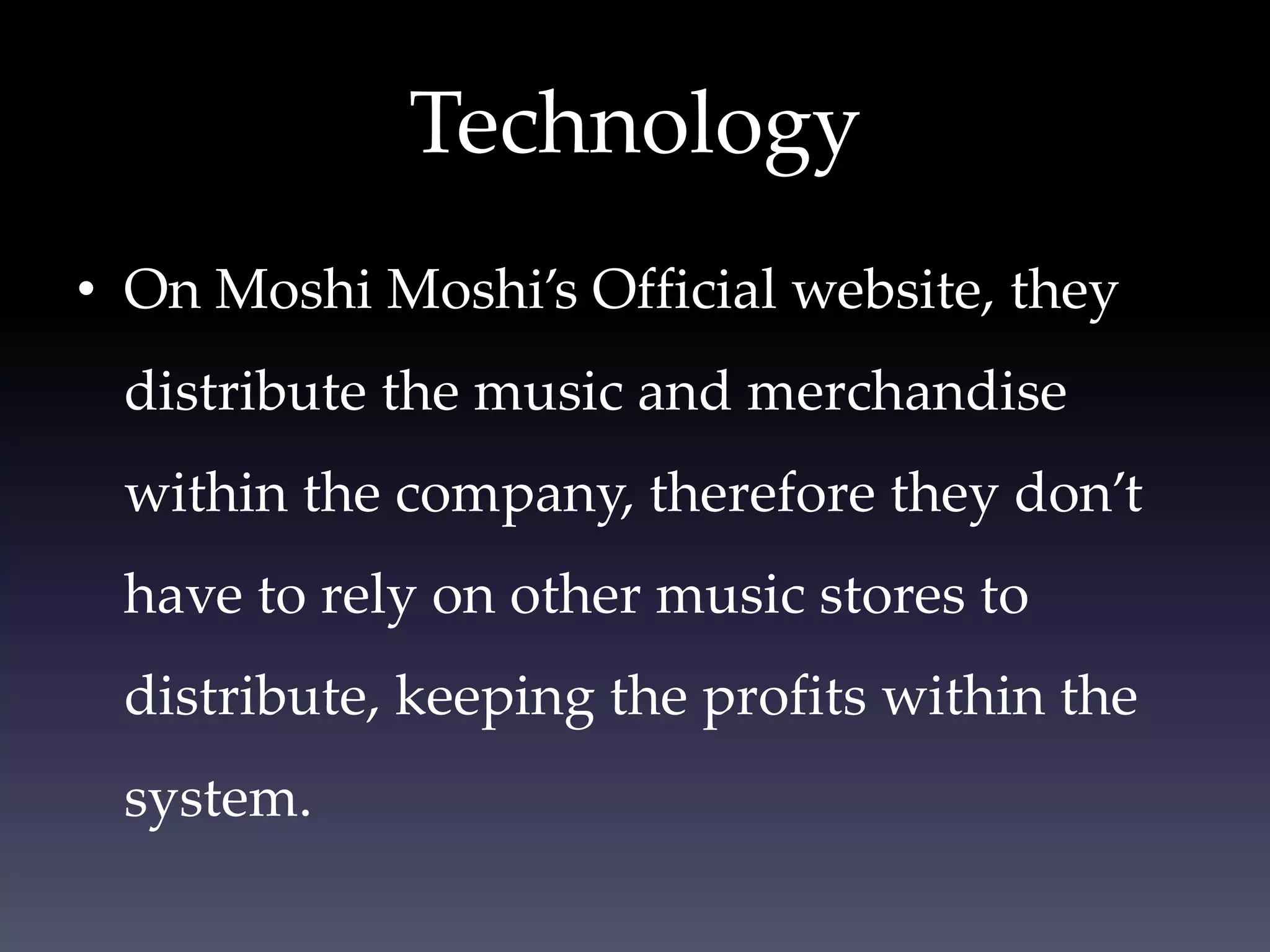 Moshi moshi Records | PPTX