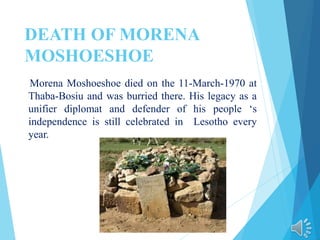 MOSHOESHOE.pptx | Hinduism | Religion & Spirituality