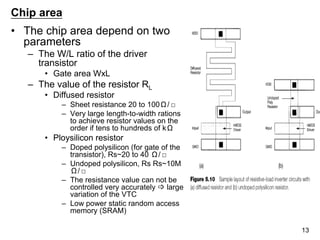 CMOS inverter static Characteristics class | PDF
