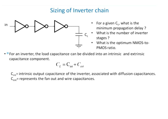 Mos Inverters Switching Characterstics And Interconnect Effects
