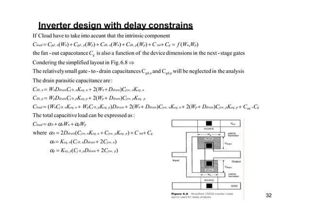 MOS Inverters Switching Characterstics and interconnect Effects-converted.pptx | Computer ...