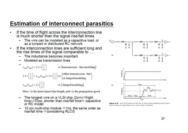 Mos Inverters Switching Characterstics And Interconnect Effects Convertedpptx Computer