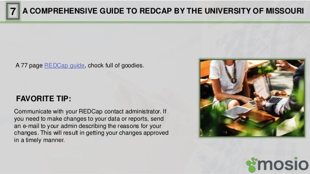 12 Of Our Favorite Redcap Tips