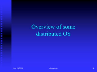 Mosix : automatic load balancing and migration | PDF | Operating ...