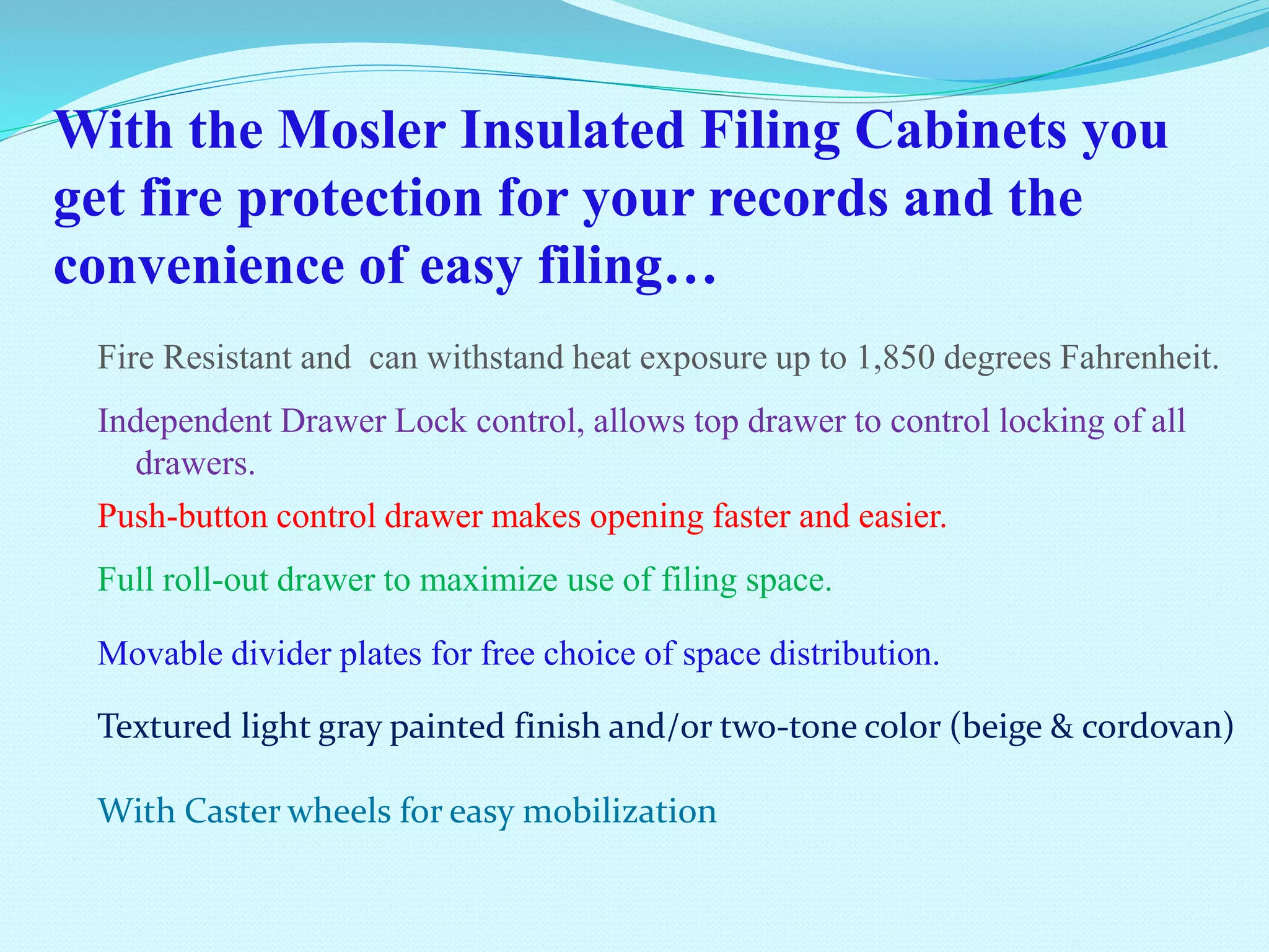 Mosler Philippines Incorporated power point | PPTX