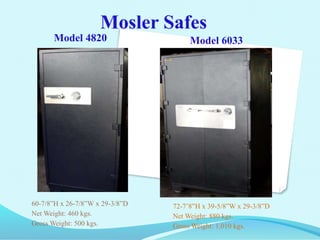 Mosler Philippines Incorporated power point | PPTX