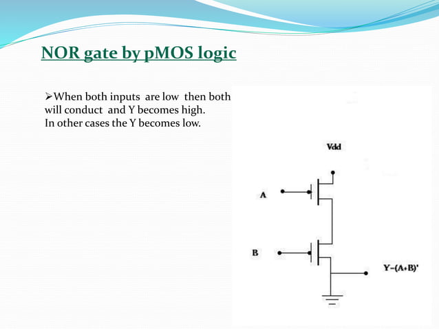MOS logic family | PDF