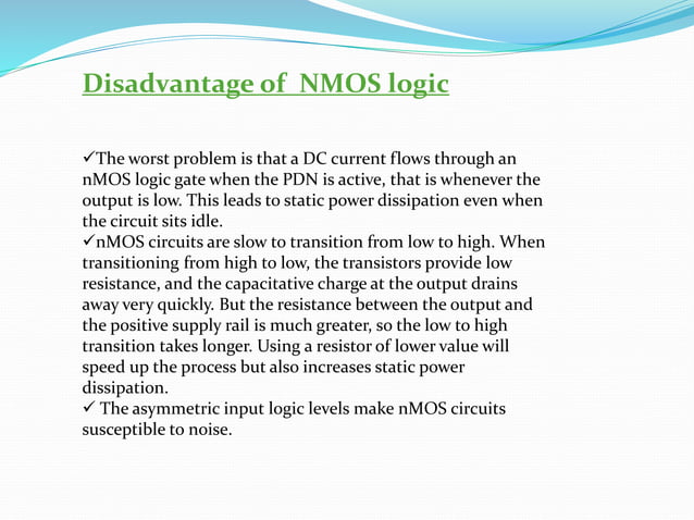 MOS logic family | PDF