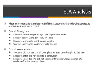 Mesures of Student Learning - Talent Management Pilot - Fall Assessment ...