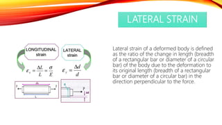 what is Poisons Ratio | PPTX