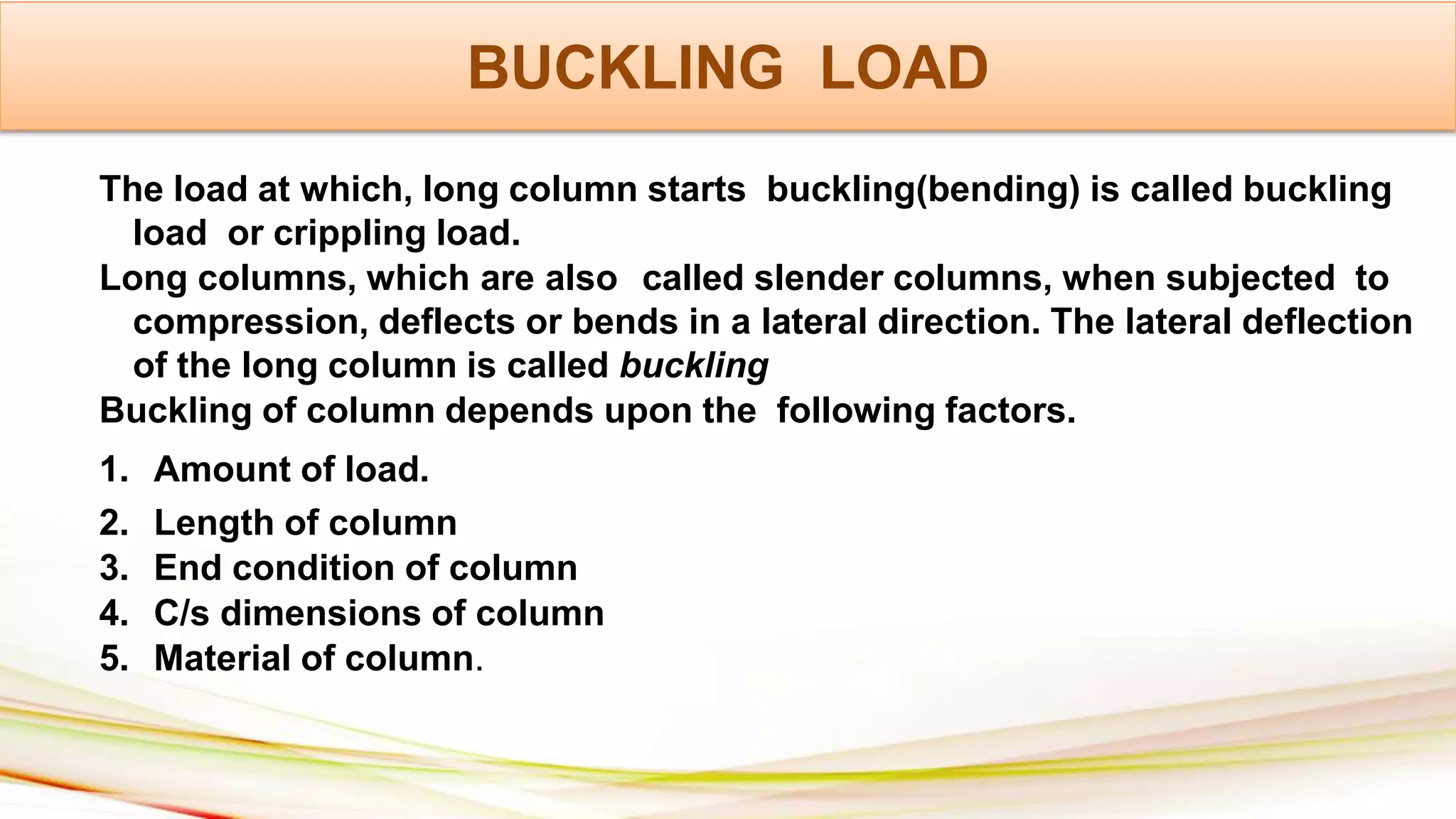 column and strut difference between them | PPTX