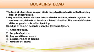 column and strut difference between them | PPT