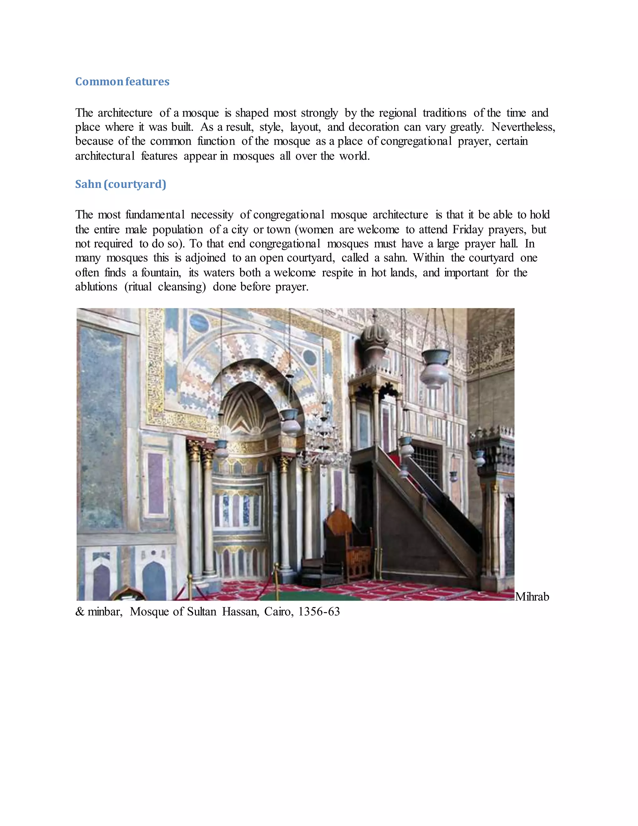 Mosque | DOCX