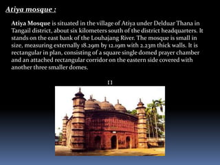 Mosque architecture of Bangladesh | PPTX