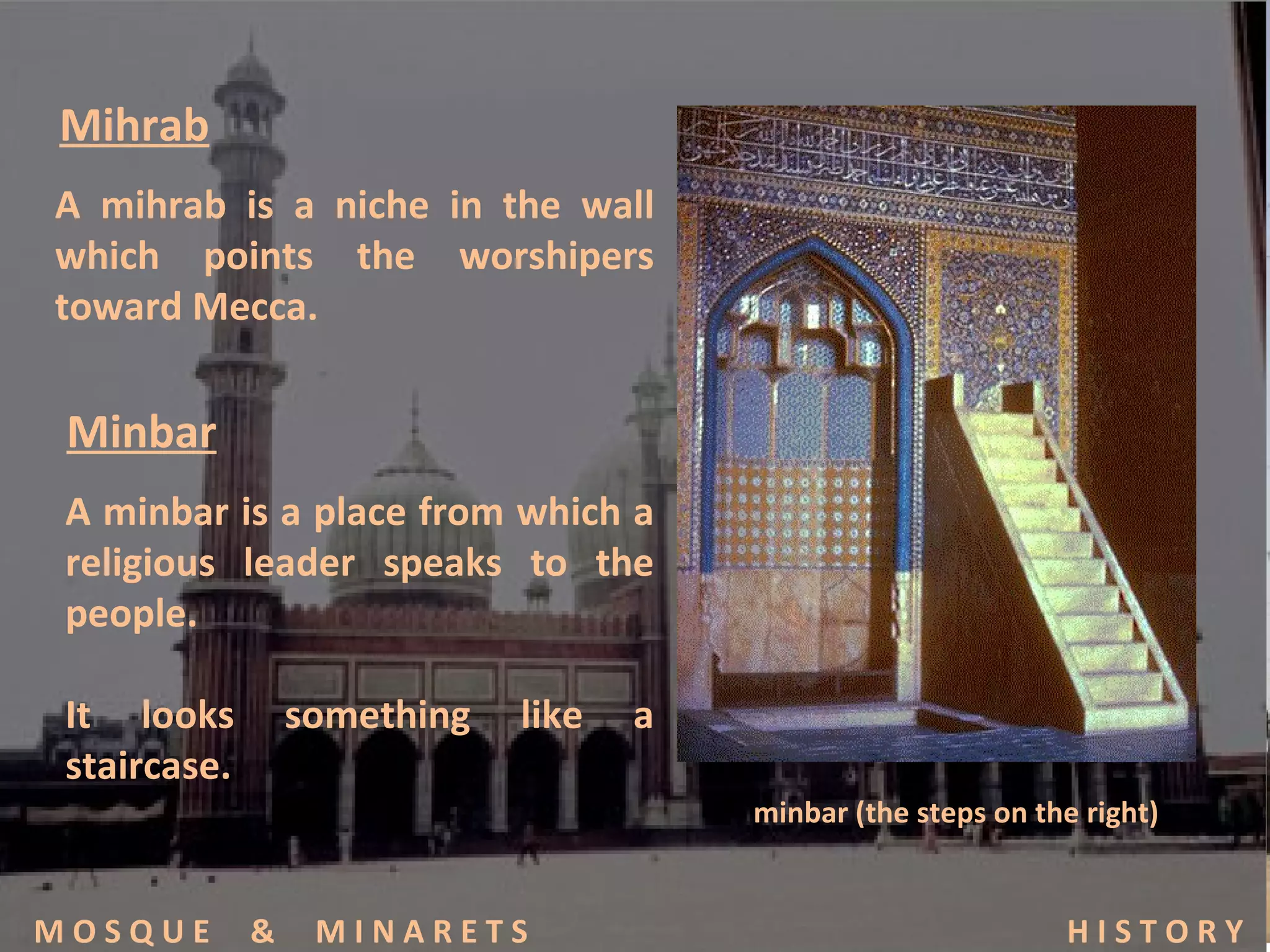 Mosque & Minarets | PPT
