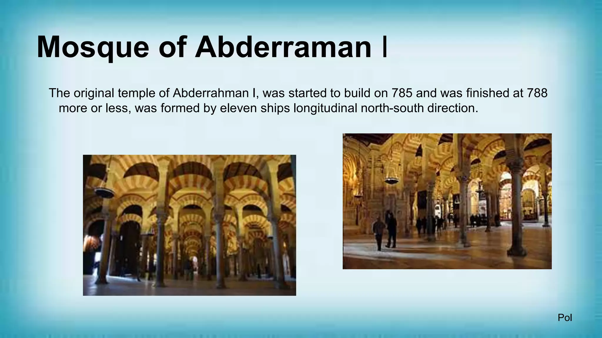 Mosque of cordoba | PPTX