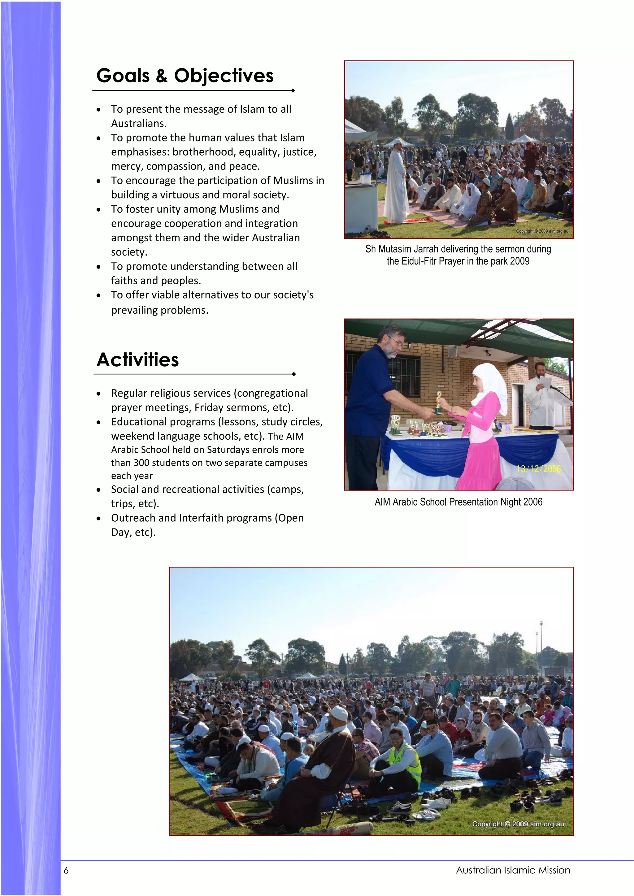 Mosque-School Prospectus (English) | PDF | Islam | Religion & Spirituality